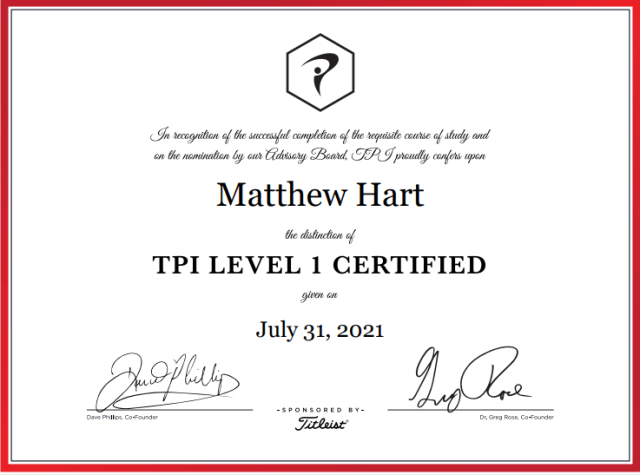 TPI Screening | MJH Sports Massage